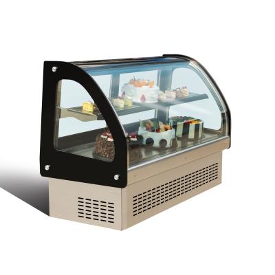 China 3.3CU.FT Countertop Refrigerated Deli Case Triple Glazed for sale