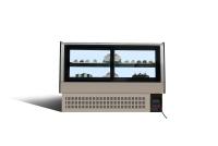 China 3.3CU.FT Countertop Refrigerated Deli Case Triple Glazed for sale