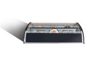 China 3.3CU.FT Countertop Refrigerated Deli Case Triple Glazed for sale