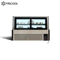 China Single Temperature Countertop Refrigerated Bakery Display Case 110V 60HZ for sale