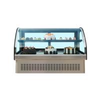 China LED Glass Countertop Refrigerated Bakery Display Case With CE ETL for sale