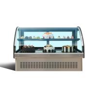 China 3.3CU.FT Glass Refrigerated Bakery Display Case For Bakery Shop for sale