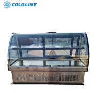 China 3.3CU.FT Glass Refrigerated Bakery Display Case For Bakery Shop for sale