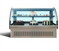 China Countertop Dual Back Access Display Case for Bakery with CE&ETL for sale