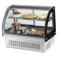 China Refrigerated Countertop Dual Access Display Case for Bakery for sale