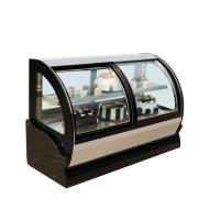 China front curved doors Bakery display cabinet pastry showcase with CE/ETL for sale