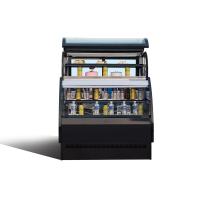 China 650L R134a Vertical Air Curtain Merchandiser Combo Refrigerated Display for sale
