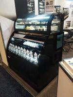 China Hydrocarbon R290 Air Curtain Refrigerator Display Case 790L for sale
