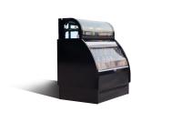 China Hydrocarbon R290 Air Curtain Refrigerator Display Case 790L for sale