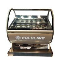 China DC12F Ice Cream Display Freezer R290 Gelato Display Case 450L for sale