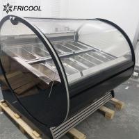 China 600L Front Opening Curved Top Ice Cream Display Freezer SN.N for sale