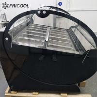 China 600L Front Opening Curved Top Ice Cream Display Freezer SN.N for sale
