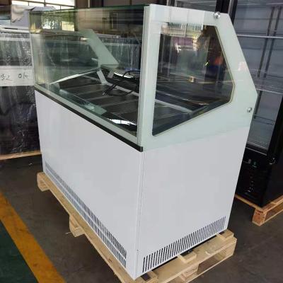 China 500L Commercial Gelato Ice Cream Display Freezer 220V 50HZ for sale