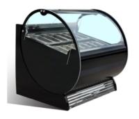 China CFC Free Sliding Door Ice Cream Display Freezer 16 Pans for sale