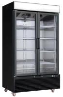 China 48 Inch Two Glass Door Refrigerator Commercial Merchandiser 115V 60HZ for sale