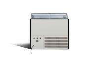 China 12 Pan Ice Cream Display Freezer Case With LED Inside ETL NSF for sale