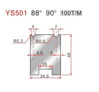 China YS501 CNC Press Brake 2V Die For Hydraulic Bending Machine Sheet Press Brake Tooling for sale