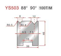China YS503 Press Brake V Die Material 42Crmo V Block Bending Die for sale