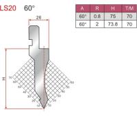 China 45HRC-50HRC CNC Press Brake Tooling LS20 Punch Forming Die for sale
