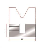 China Bending Mould Press Brake Die Holder Hydraulic Cnc Press Brake Tools for sale