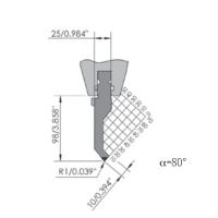 China Stamping Press Brake Punch And Die Modern Design Mould Cutting Punch for sale