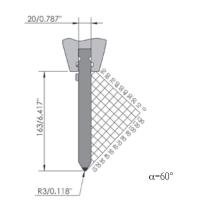 China Customized Press Brake Punch Tooling Wila Upper Mold for sale