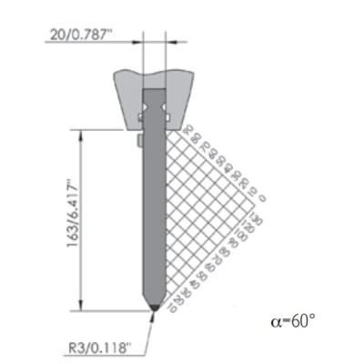 China Customized Press Brake Punch Tooling Wila Upper Mold for sale
