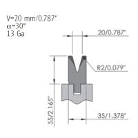 China Adjustable Press Brake Groove Mold Bottom Tools 45-50HRC for sale