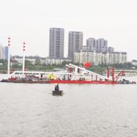 China 4000 Cubic Meters Per Hour Water Flow Suction Dredger Ship For Heavy Duty Dredging for sale