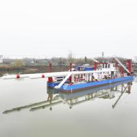China Customizable Cutter Suction Dredge Centrifugal Dredge Pump Type for Dredging with 100kW Cutter Head Power for sale