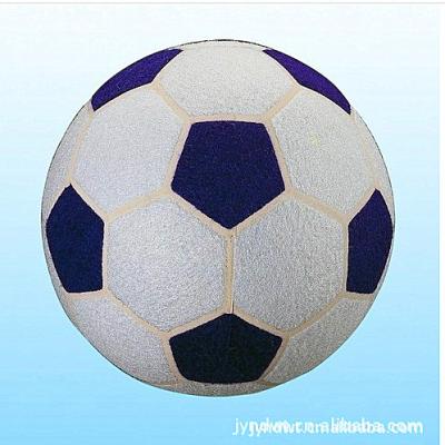 China 6 Inch Jumbo Tennis Ball Polyester Felt Waterproof Inflatable Bladder 220g for sale