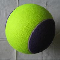 China 9.5 Inch Jumbo Tennis Ball Polyester Felt Waterproof 250-270g for Pet Play for sale