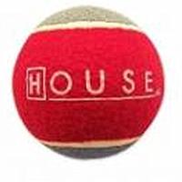 China Inflatable rubbber tennis ball for dog training for sale
