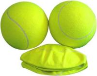 China 9.5 Inch Jumbo Tennis Ball Polyester Felt Waterproof Soft Touch for Pet Play for sale