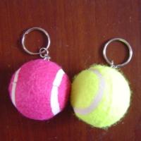 China 1.5'' promotional Tennis Ball Key chain for sale