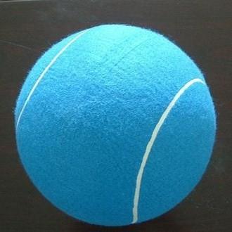 China Inflatable Jumbo Tennis Ball 16 inch Polyester Felt Waterproof Custom Logo for sale