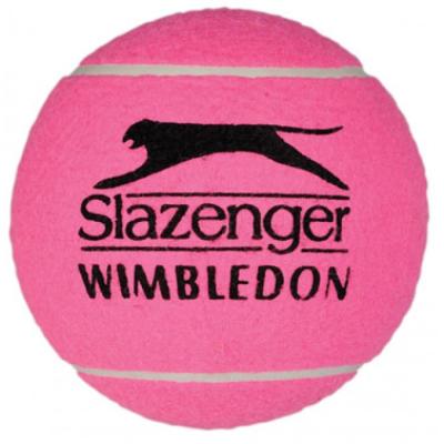 China 9.5 Inch Inflatable Jumbo Tennis Ball Polyester Felt Waterproof Soft Touch for sale