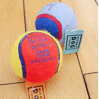 China 6 Inch Jumbo Tennis Ball Polyester Felt Waterproof Rubber Bladder EN71 Certified for sale