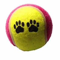 China Pet Chew Tennis Ball 2.5 Inch Durable Non-Toxic Dog Fetch Toy for sale