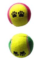 China Pet Chew Tennis Ball 2.5 Inch Durable Non-Toxic Dog Fetch Toy for sale