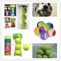 China natural rubber bladder toy tennis balls for sale