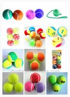 China Custom Logo Pet Tennis Ball 2.5 Inch Non Toxic Rubber Dog Toy for Promotional Use for sale