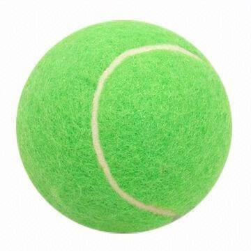 China Inflatable Jumbo Tennis Ball 9.5 inch Promotional Toy for Outdoor Games for sale