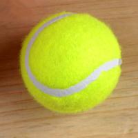 China Inflatable Rubber Jumbo Tennis Ball 9.5 Inch Polyester Felt Waterproof for sale
