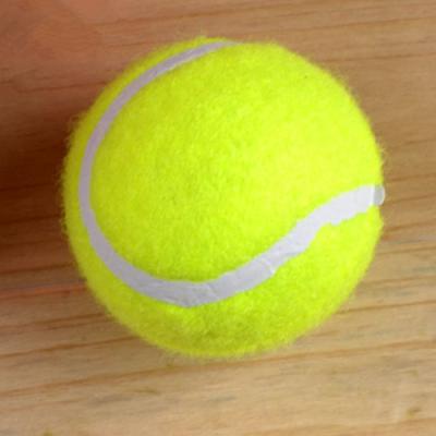 China Inflatable Rubber Jumbo Tennis Ball 9.5 Inch Polyester Felt Waterproof for sale