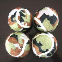 China Small Pet Tennis Balls made by natural rubber for sale