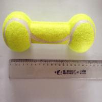 China Small Pet Tennis Balls made by natural rubber for sale