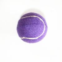 China 2.5'' dog chewing tennis ball with squeaker inside for sale