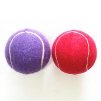 China 2.5'' dog chewing tennis ball with squeaker inside for sale