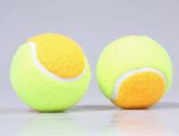 China Natural Rubber Pet Tennis Balls for Dogs and Cats 5000pcs Custom Logo for sale